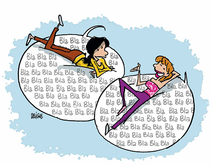 bavarder - définition - C'est quoi